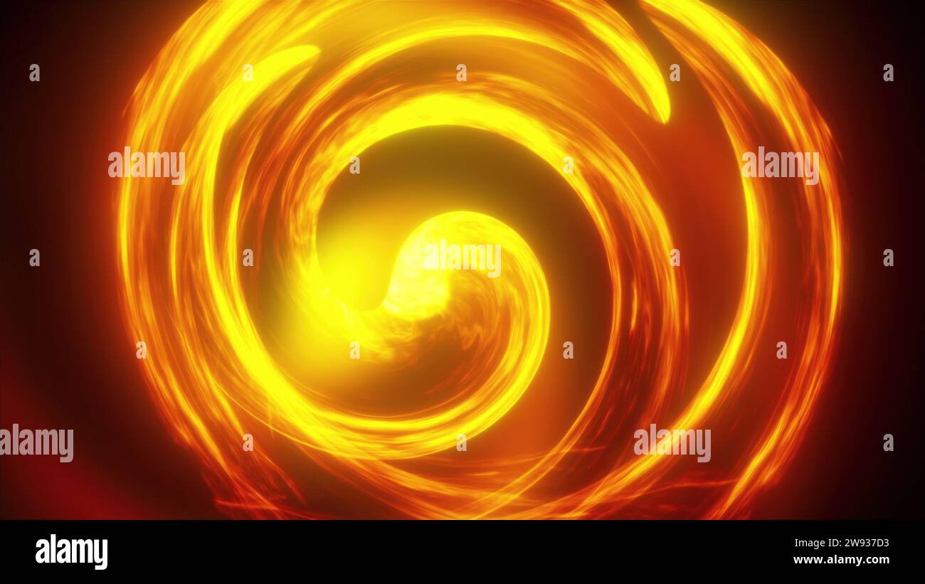 Fire spiral background loop animation hi-res stock photography and ...