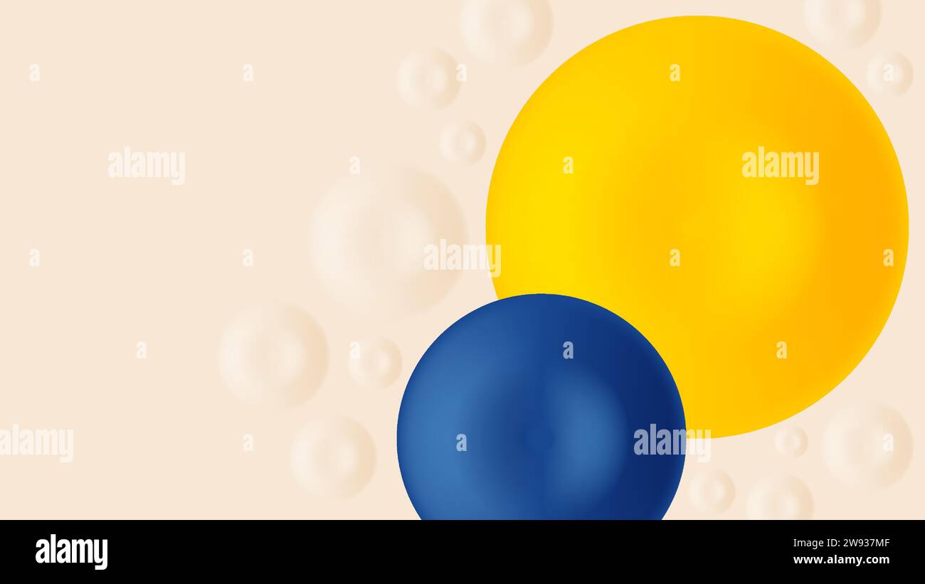 Minmal pastel abstract circular background vector illustration Stock ...