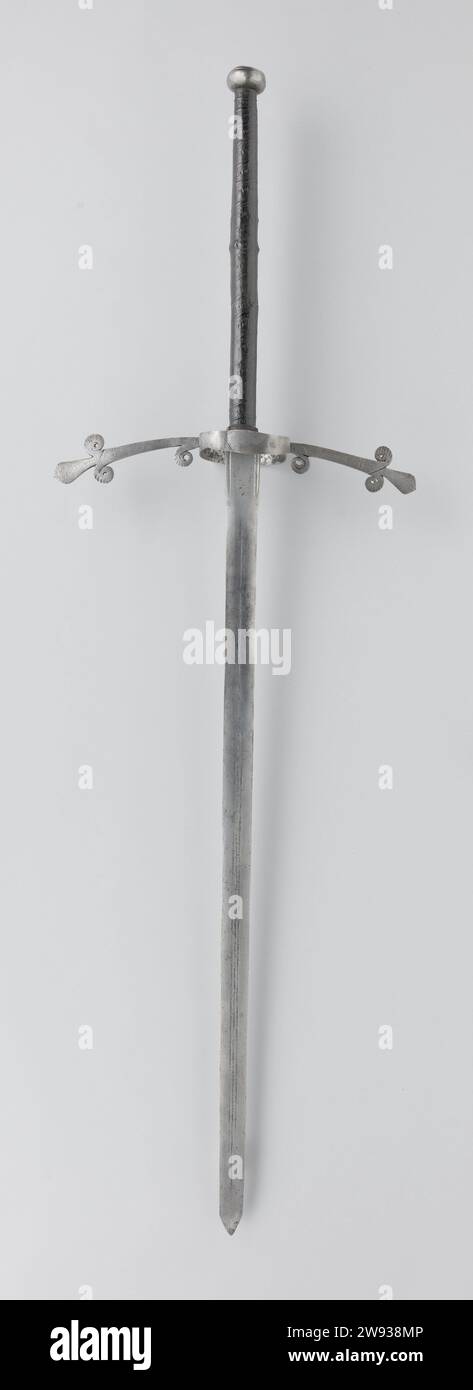 Two-hander, anonymous, c. 1575 - c. 1600 two-handed sword Twohander for ...