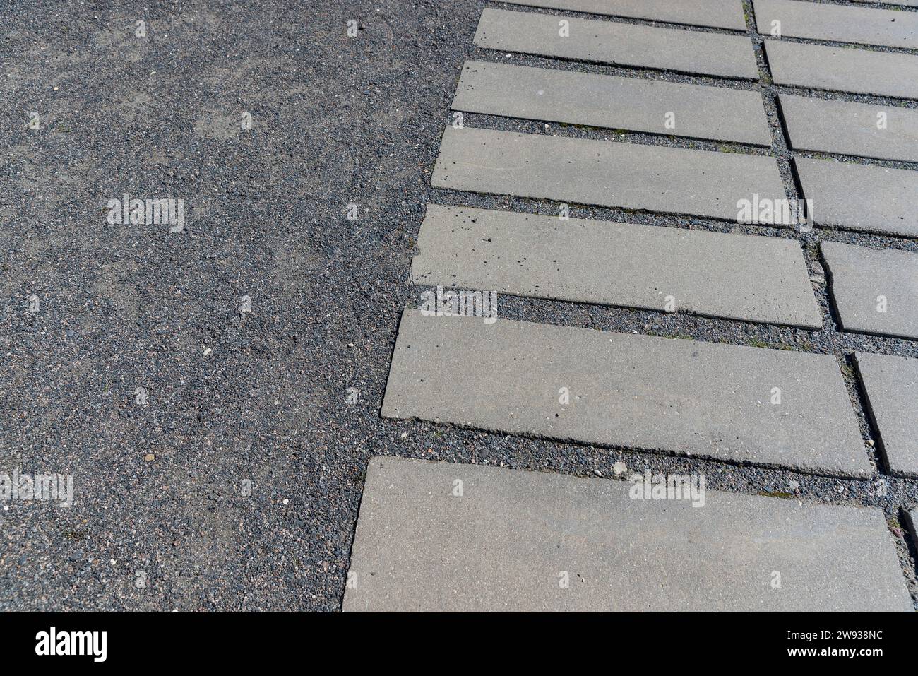 Footpath made stone tiles hi-res stock photography and images - Alamy