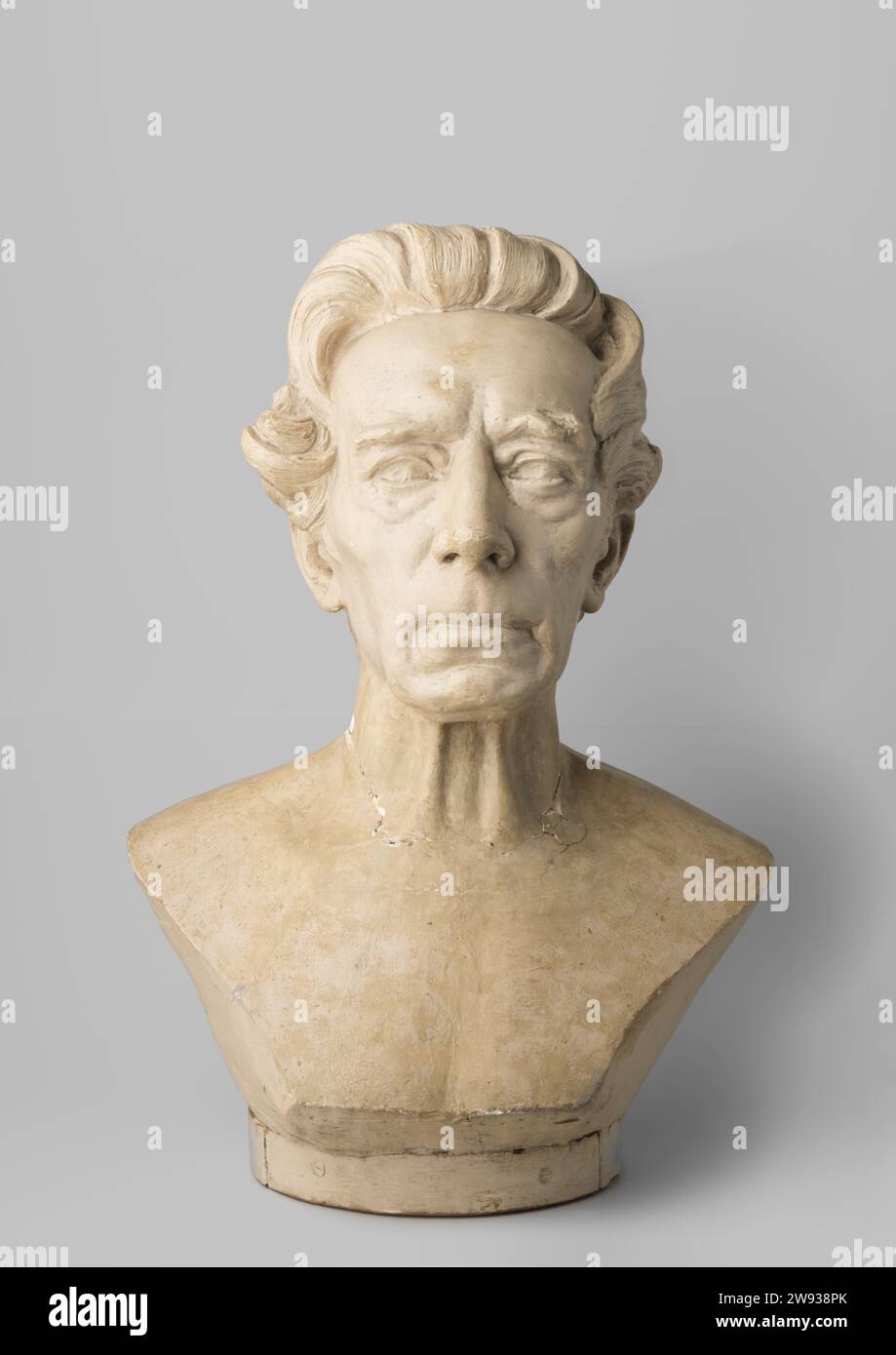 Buste of Mr J.R. Thorbecke, Ferdinand Leenhoff, 1870 - 1880 bust ...