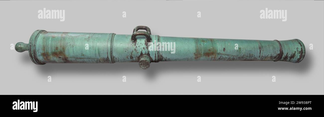 Bronzen Kanon the Moucher, I. Bérenger, 1786 cannon Bronze cannon of 12 ...