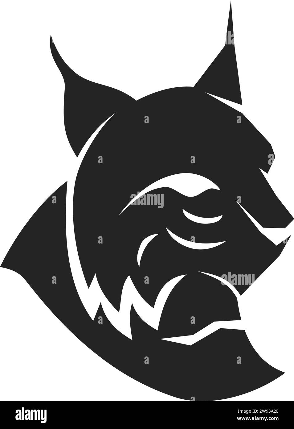 Lynx Logo template Isolated. Brand Identity. Icon Abstract Vector ...