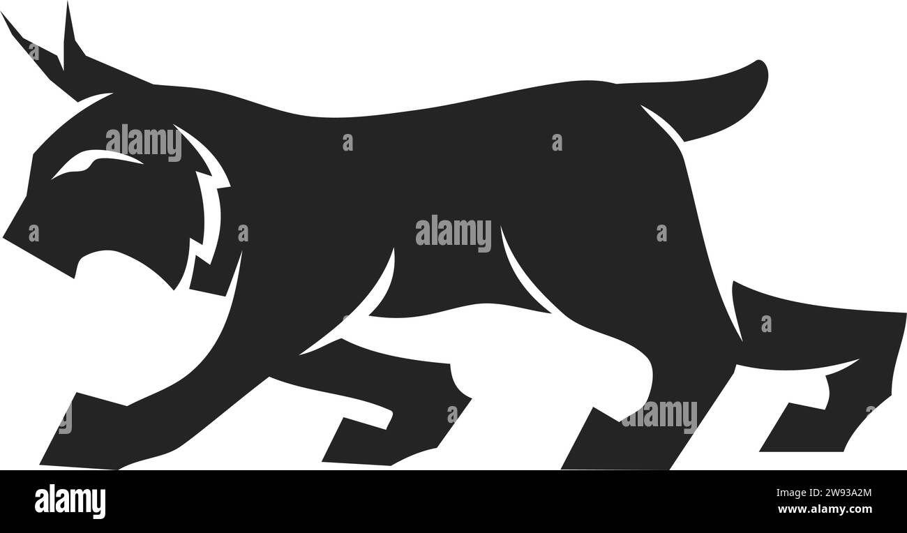 Lynx Logo template Isolated. Brand Identity. Icon Abstract Vector ...