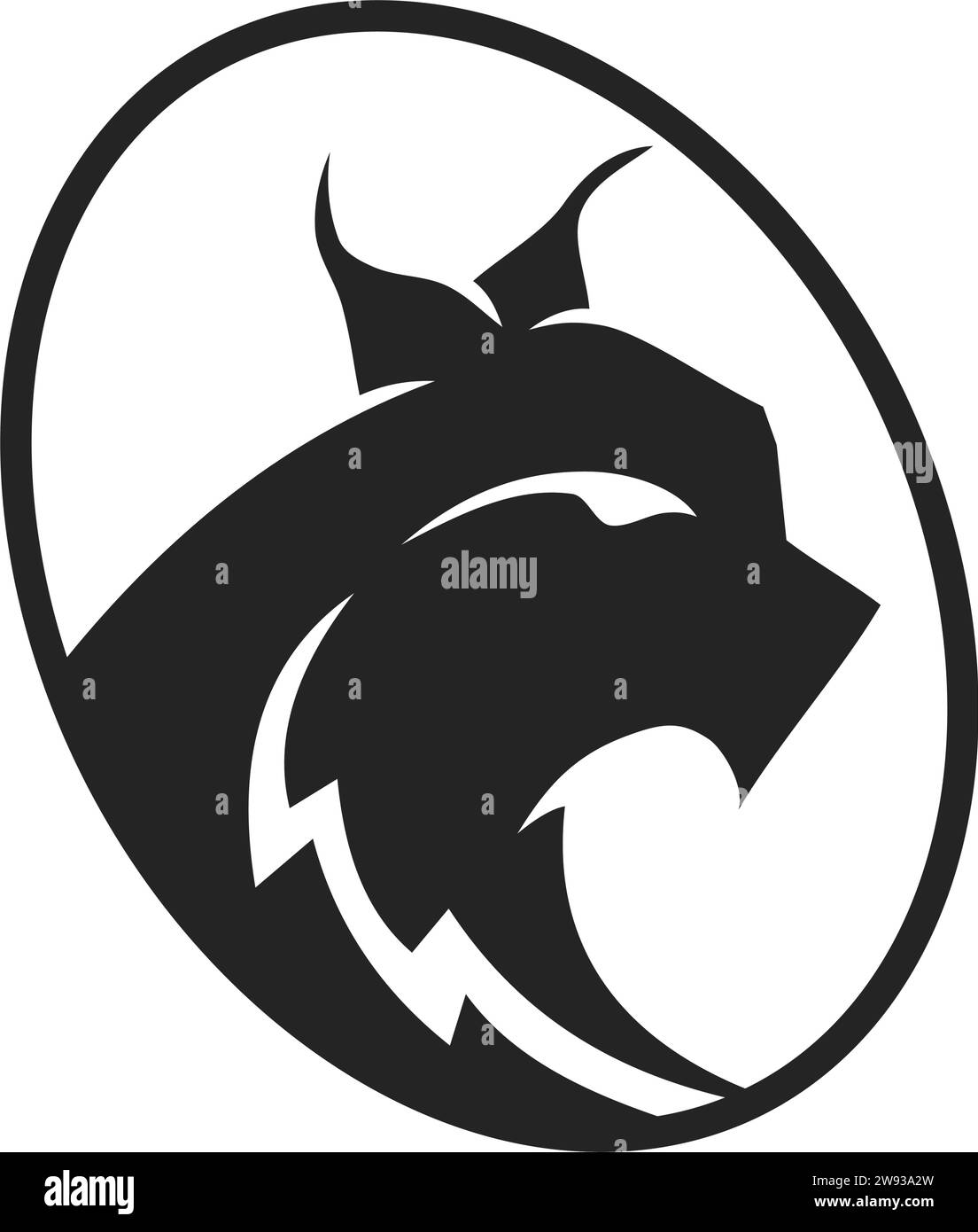 Lynx Logo template Isolated. Brand Identity. Icon Abstract Vector ...