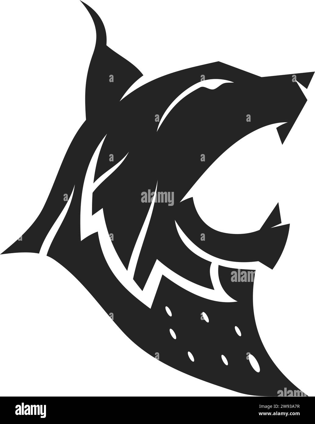 Lynx Logo template Isolated. Brand Identity. Icon Abstract Vector ...
