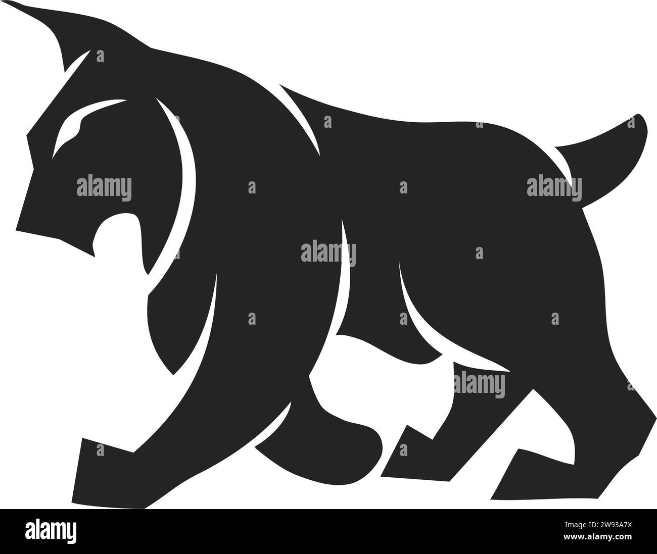 Lynx Logo template Isolated. Brand Identity. Icon Abstract Vector ...