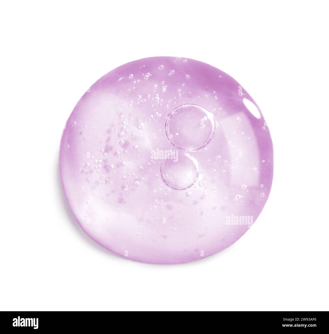 Serum drop on white background, top view. Skin care product Stock Photo ...