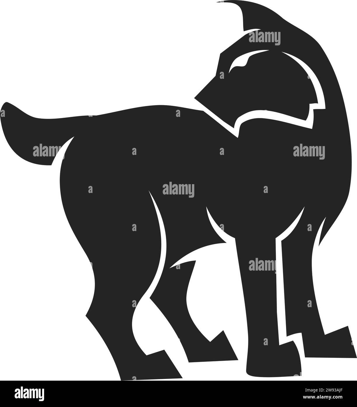 Lynx Logo template Isolated. Brand Identity. Icon Abstract Vector ...