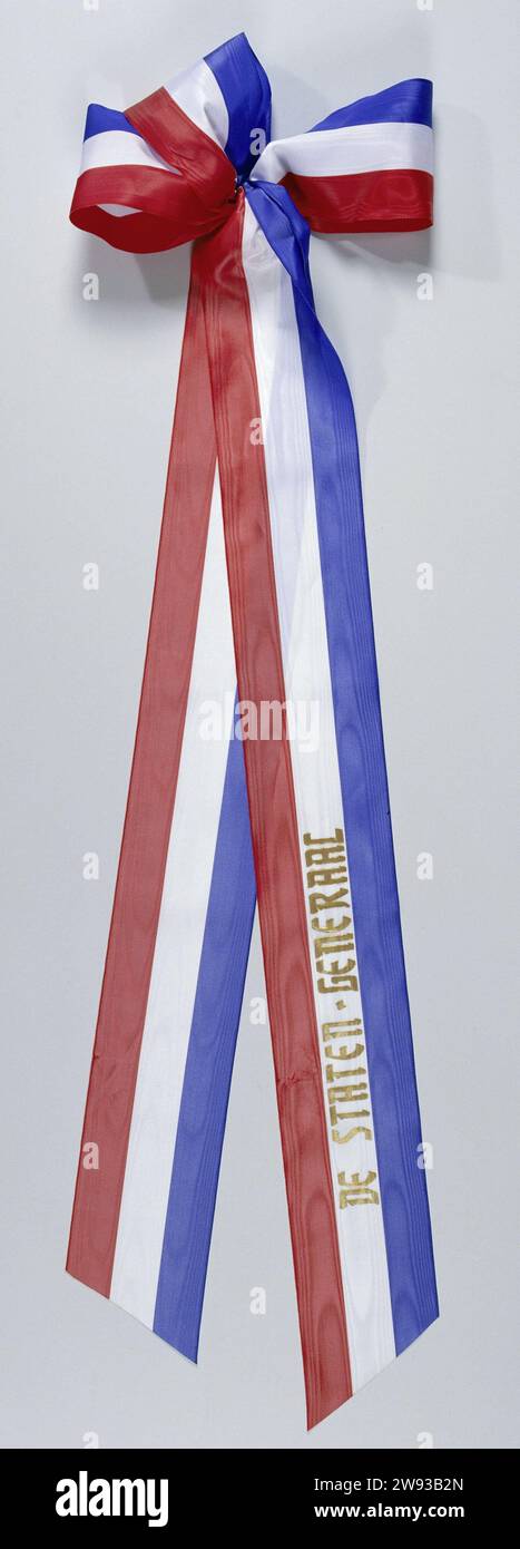 Ribbon 'The States General', Anonymous, 2000 ribbon (material) Two ...