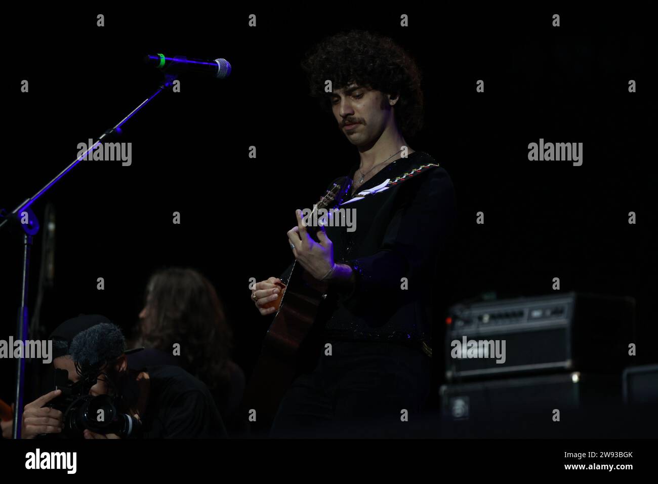 Sao Paulo, Brazil. 23rd Dec 2023. The band Colomy is opening for the ...