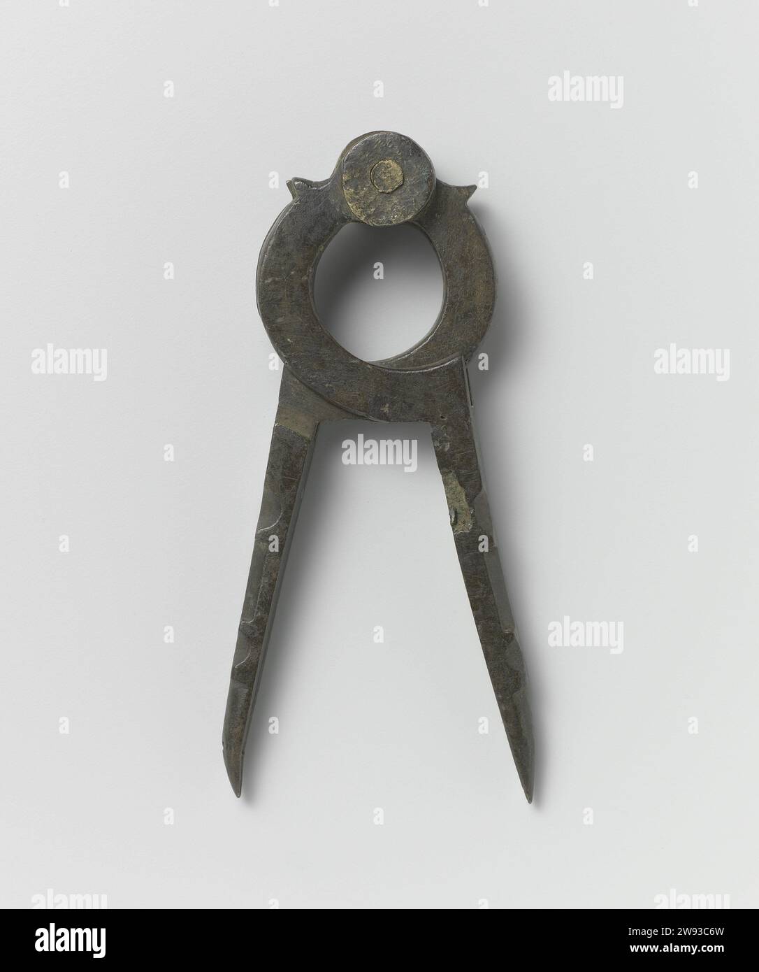 Navigation, anonymous, c. 1590 - c. 1596 Card passer with two legs ...