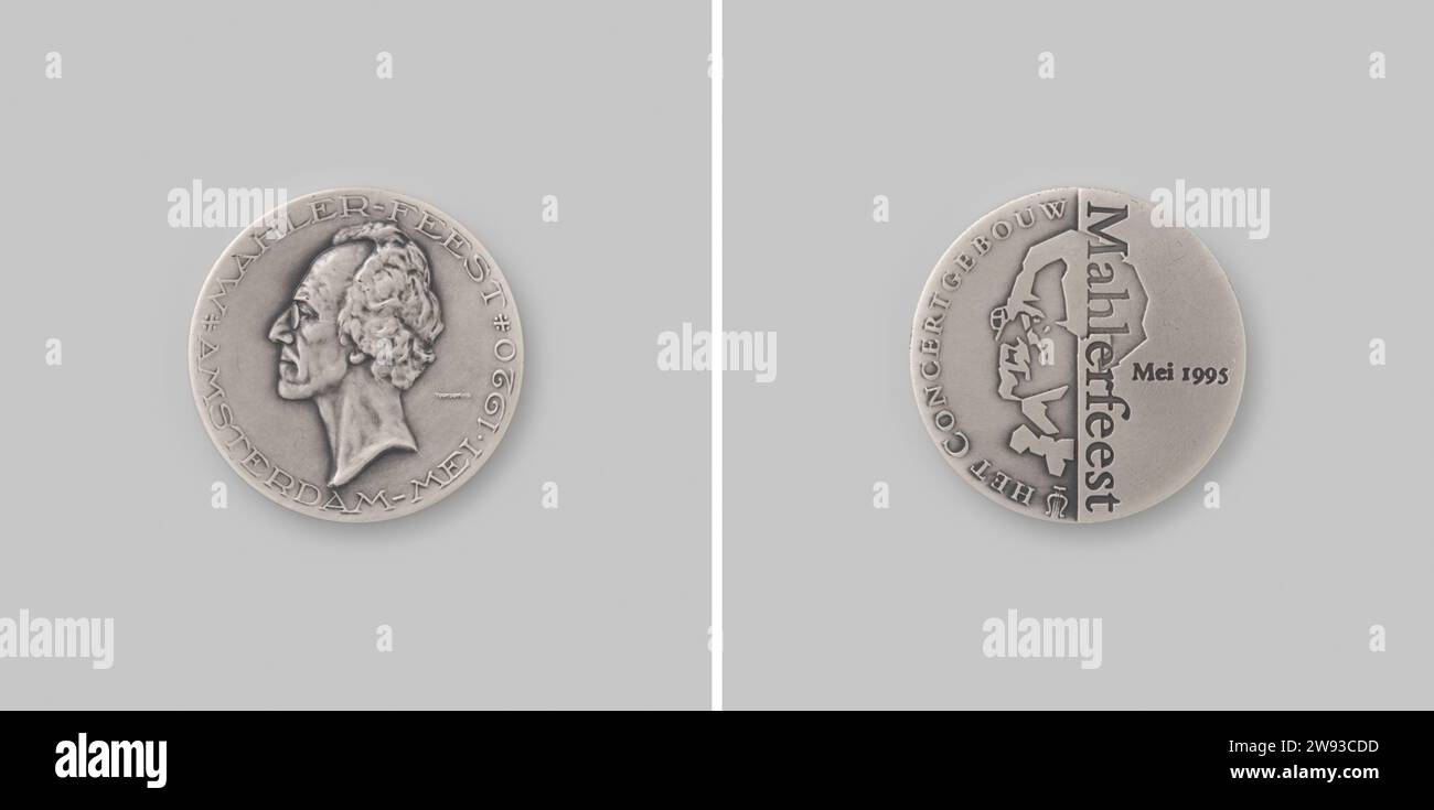 Mahler Feest Amsterdam, 1995, Royal Utrecht Factory of Silver Works by ...