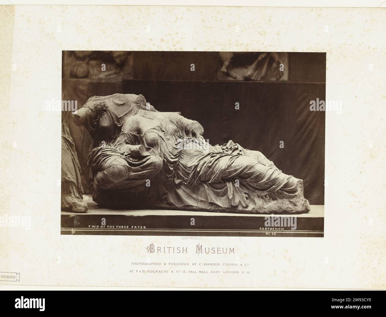 Sculpture of two branch goddesses from the Parthenon, Caldsi & Co ...