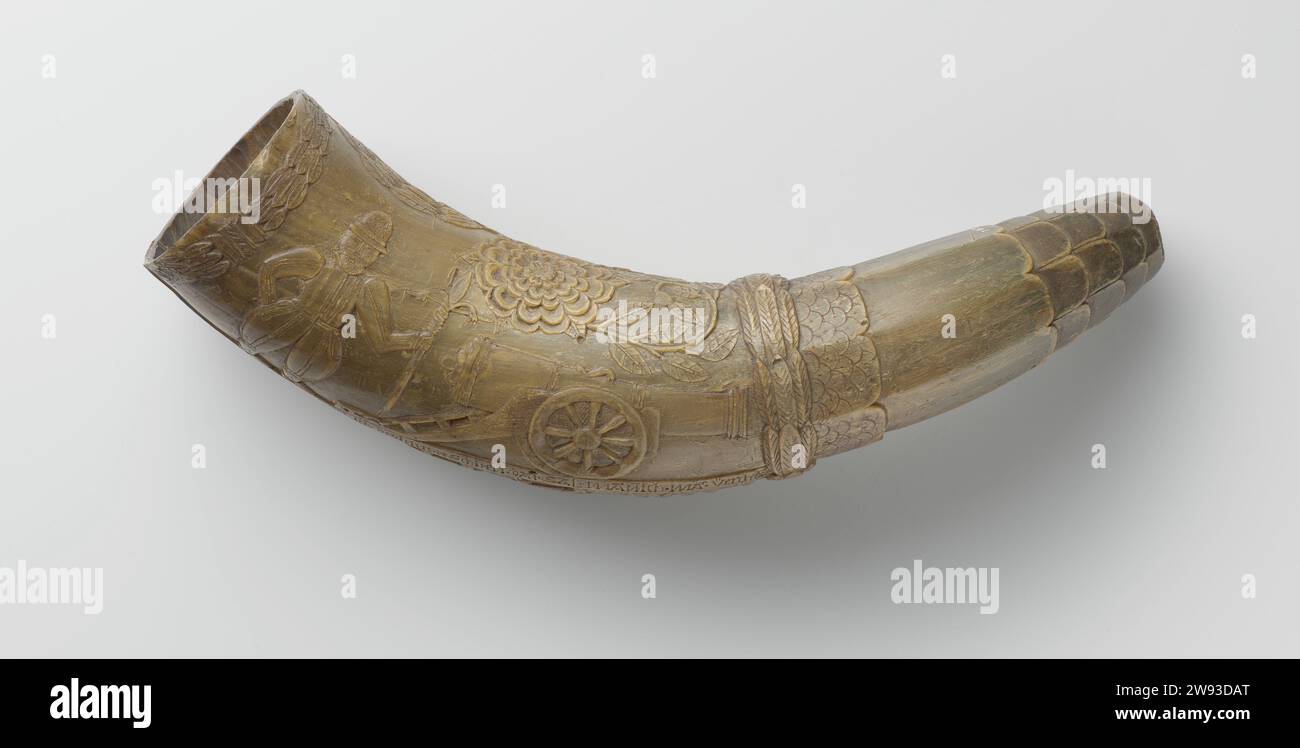 Gunner’s powder horn, anonymous, 1580 powder horn The Kruithoorn is ...