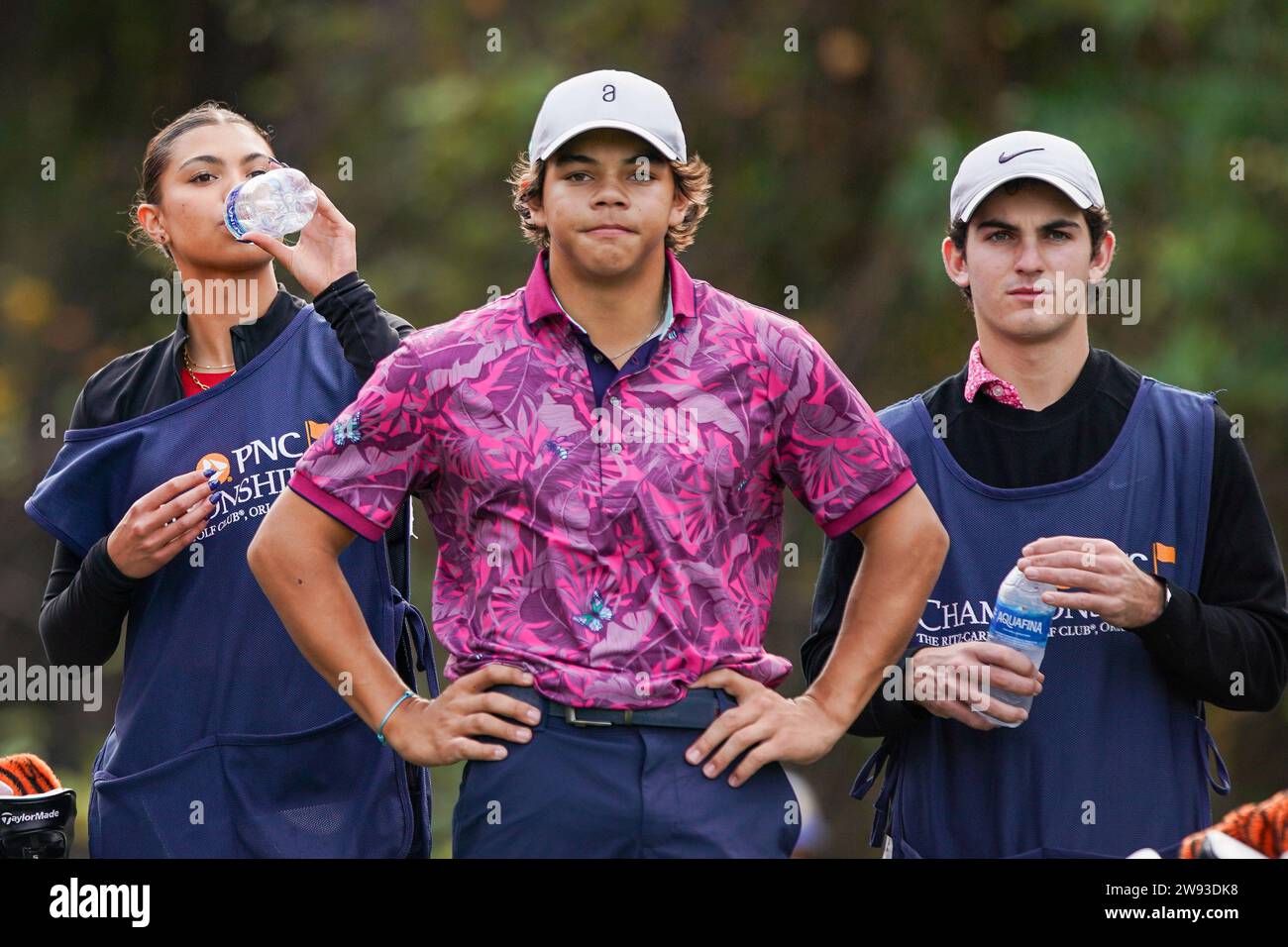 Orlando, Florida, USA. 17th Dec, 2023. (L-R) Samantha Woods, Charlie ...