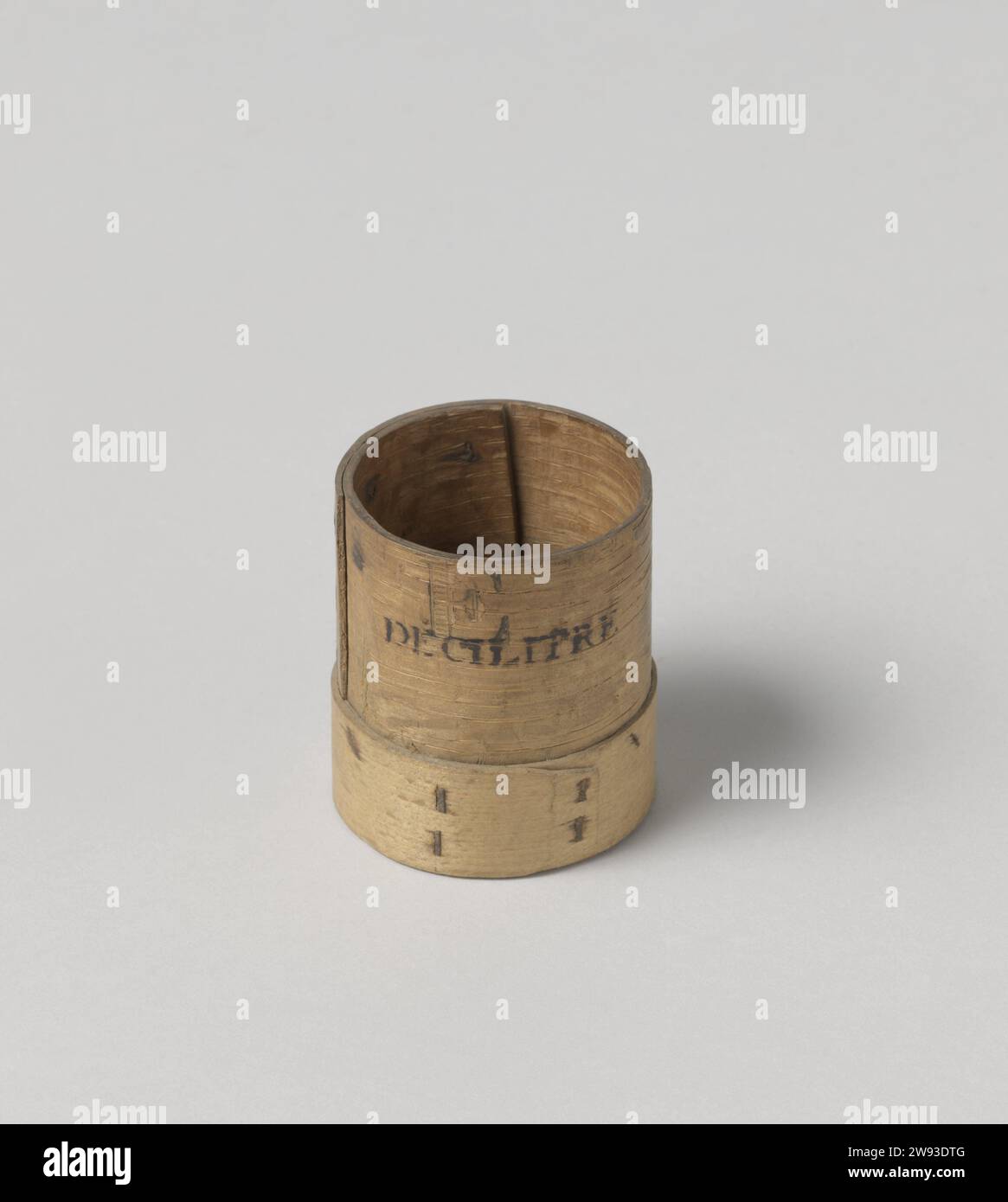 Content measurement of 1 deciliter, anonymous, 1824 Spans contents size ...