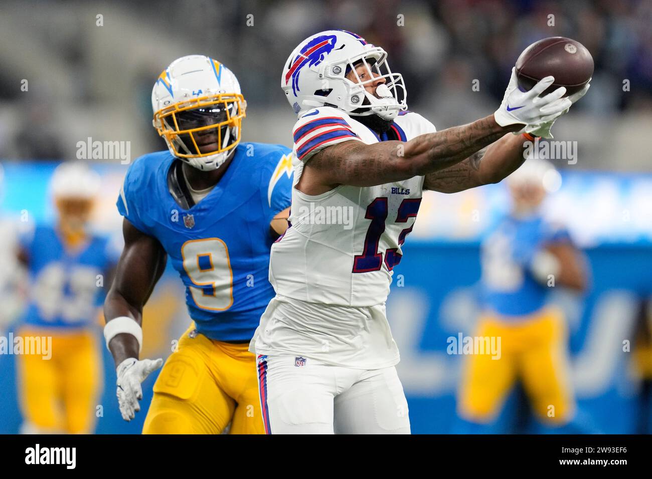 Buffalo Bills wide receiver Gabe Davis (13) makes a touchdown catch ...