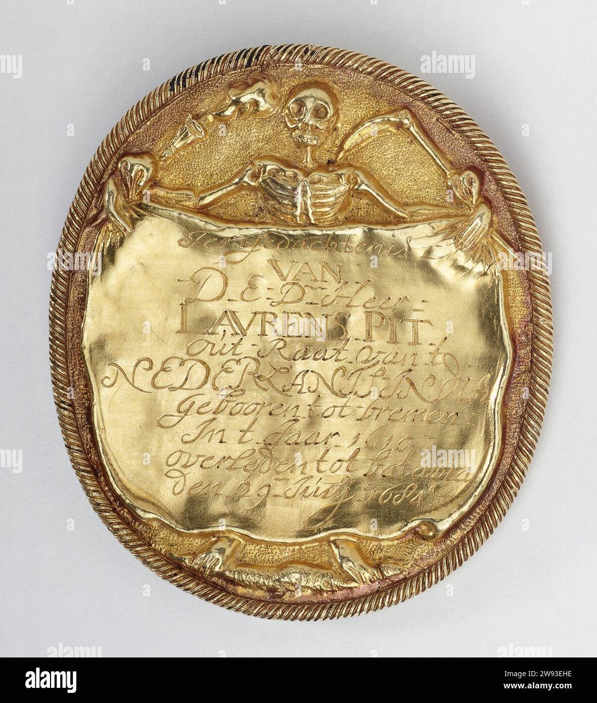 Funeral disease following the death of Laurens Pit, among others ...