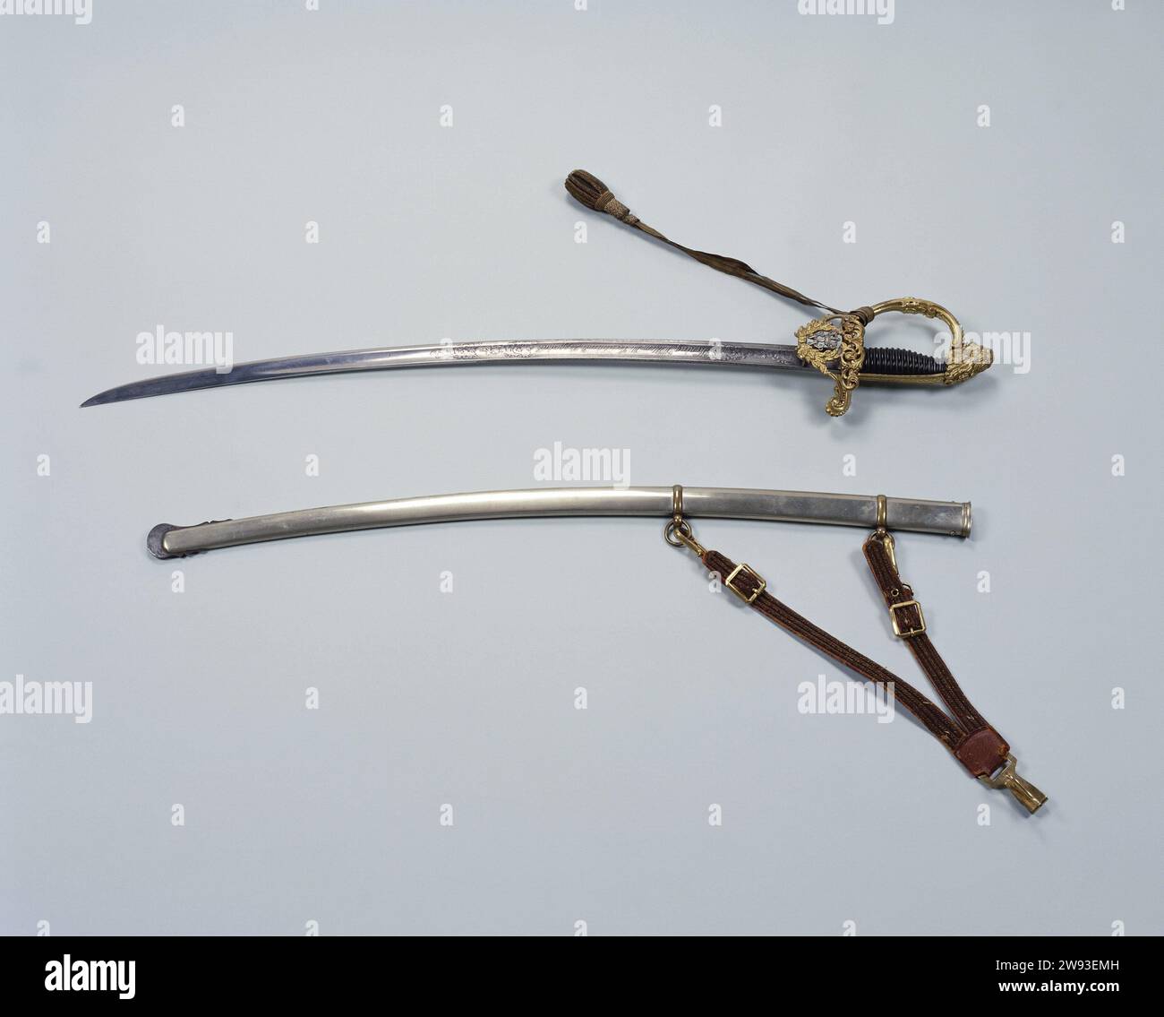 ERESABAL KNIL WITH SCHEDE AND BACKING, Willem PAUWELS & SN., 1861 ...