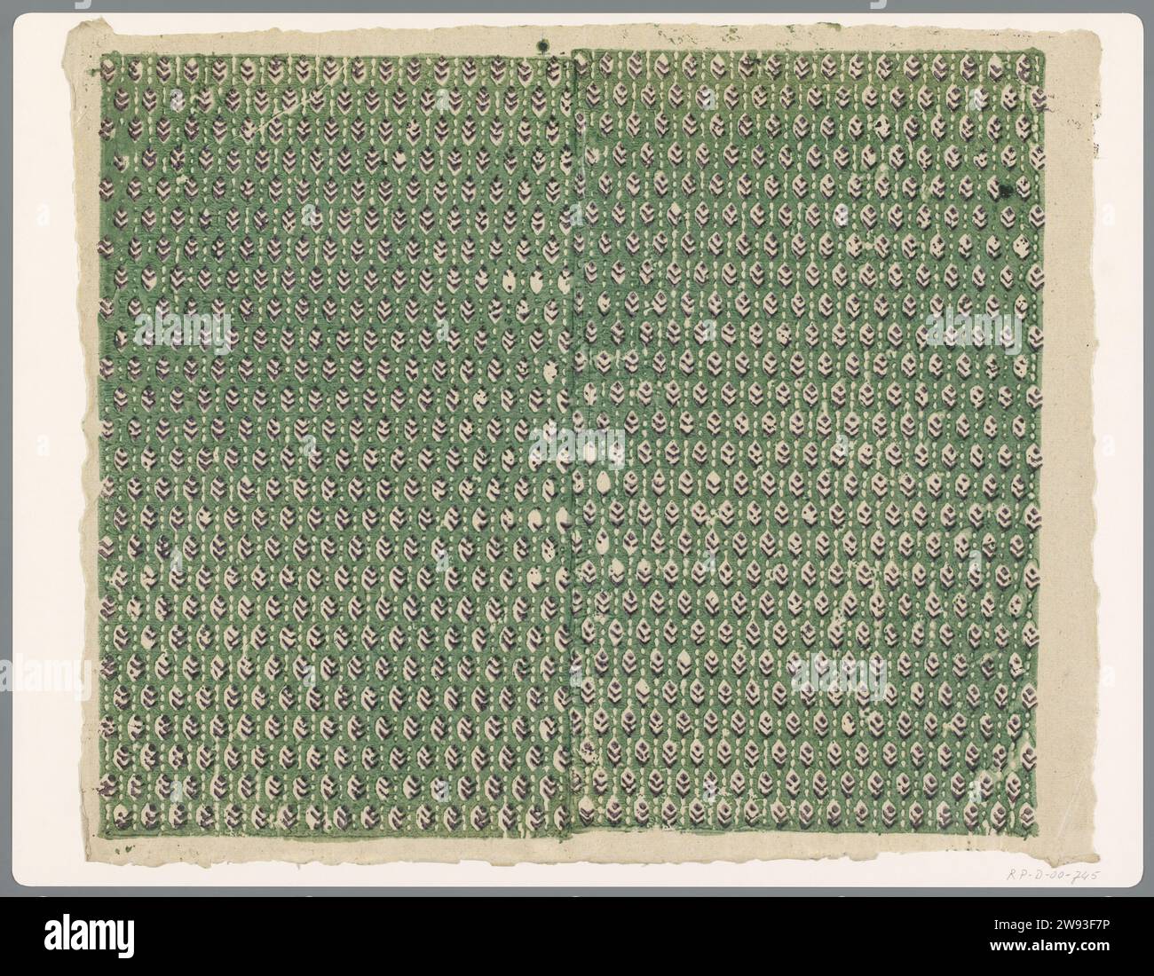 Leaf pattern of leaf motif, Anonymous, 1750 - 1950 paper. lacquer ...