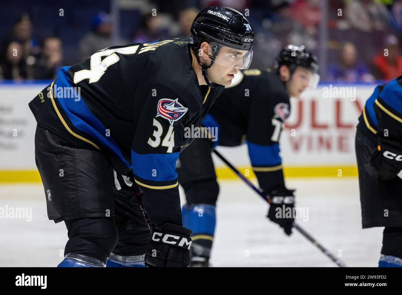 USA. 20th Dec, 2023. December 20th 2023: Cleveland Monsters defenseman ...