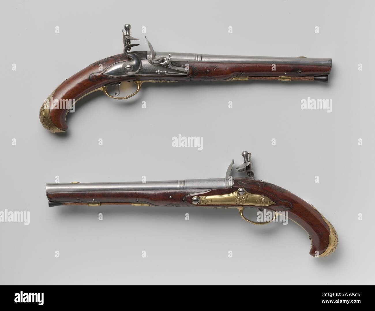 Flint gun, Formez, c. 1770 - c. 1780 flintlock pistol Pistool with ...