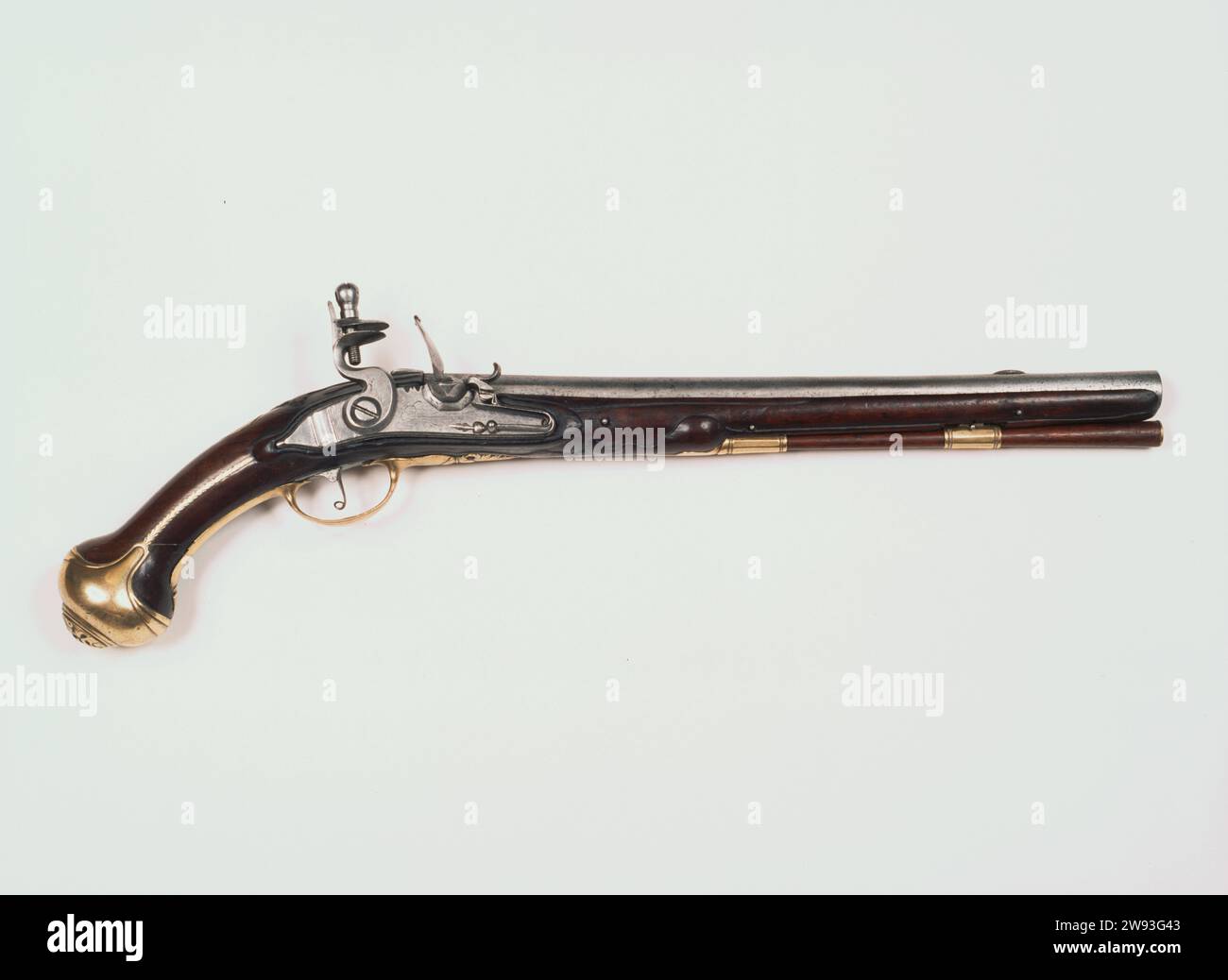 Flint gun, anonymous, c. 1700 - c. 1800 flintlock pistol Flint gun with ...