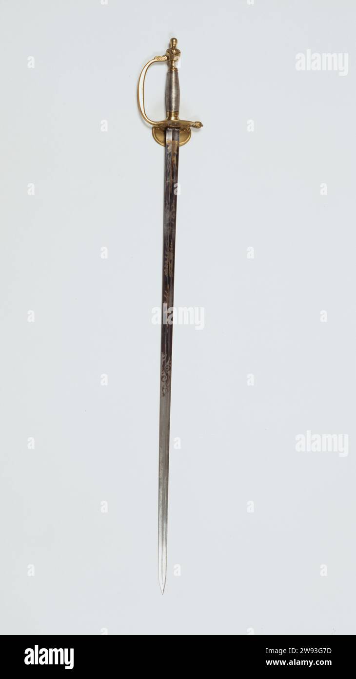 Degen with Schede, Anonymous, c. 1800 - c. 1900 sword Degen with iron ...