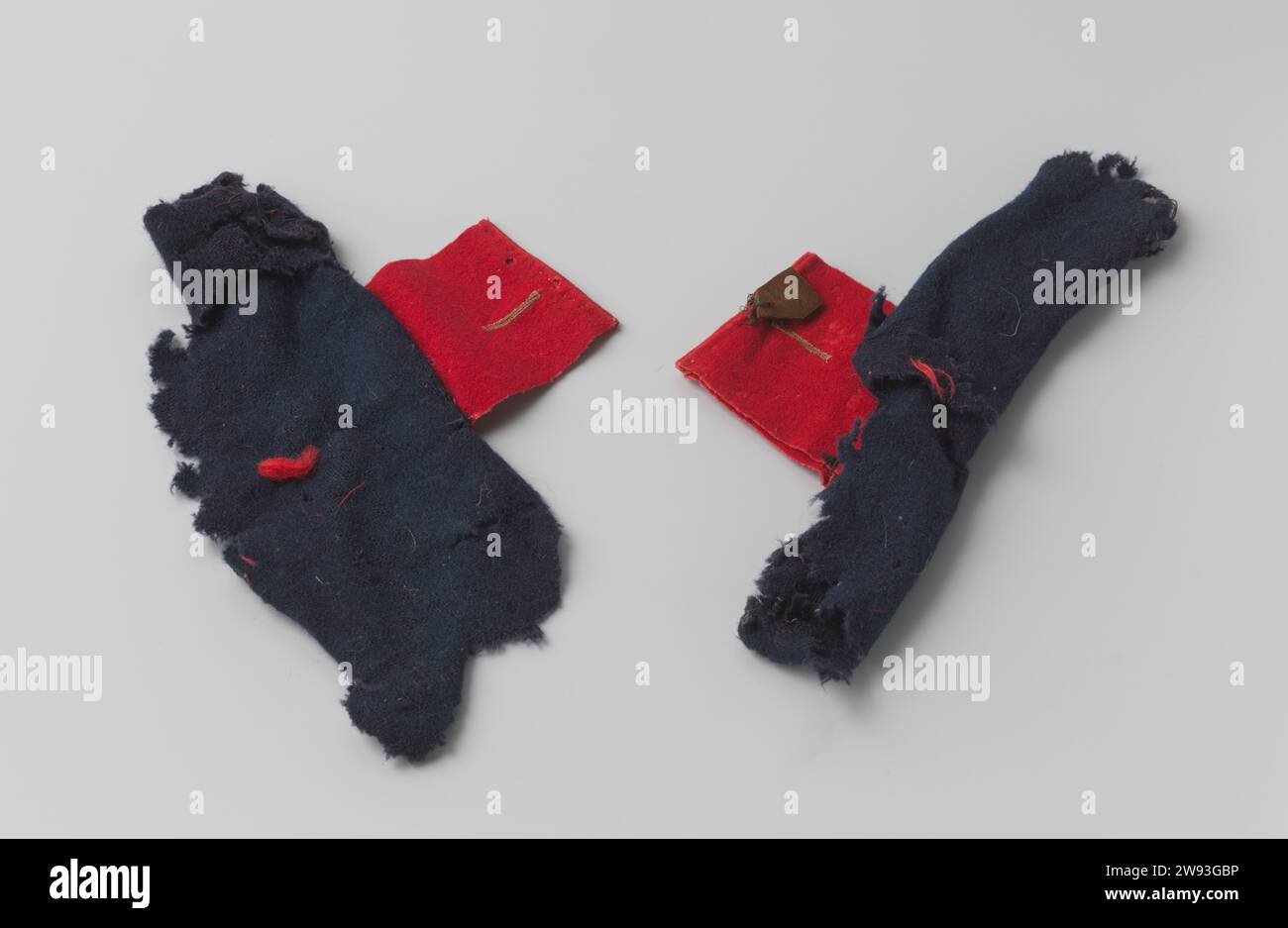 Remnant of Wings for Schutters, Anonymous, c. 1840 Remnant of shoulder ...