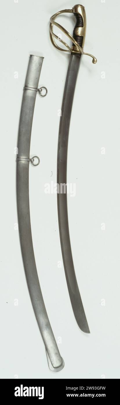 Sabel Light Cavalry Model No. 3, M.1814 with Schede, Anonymous, 1814 ...