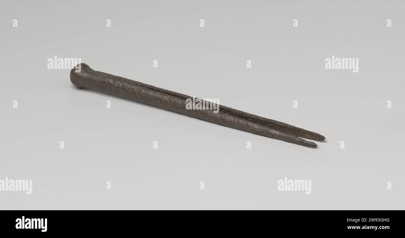 Ship carpenters' passer of iron with straight legs and no hinge ...