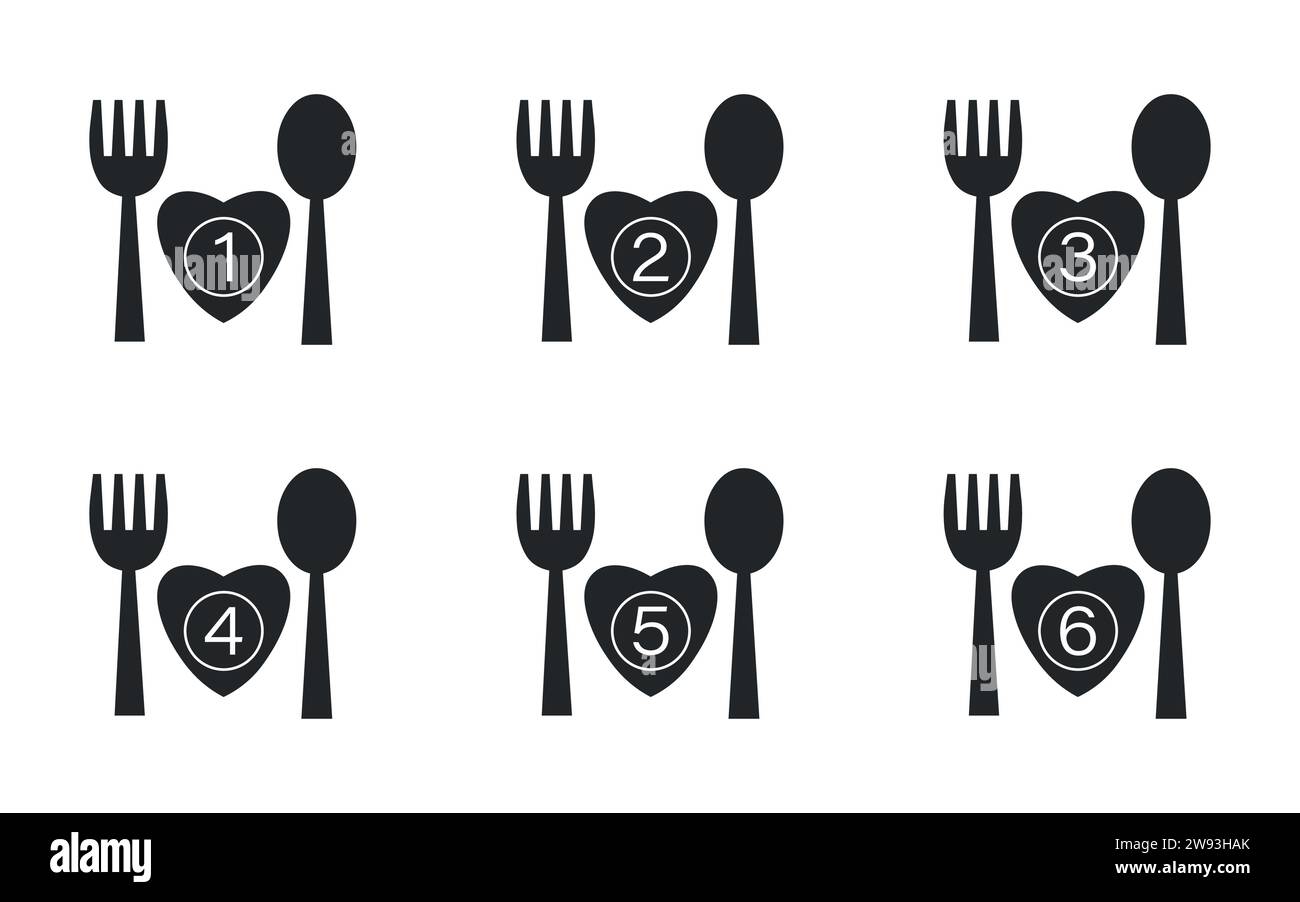 Recommended dish Stock Vector Images - Alamy