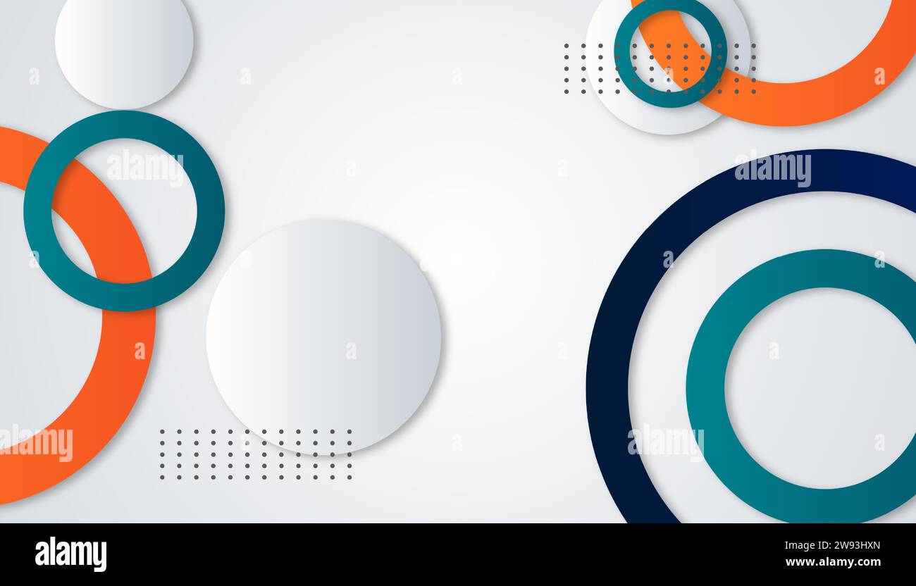 geometric rounded background vector illustration. Suit for banner ...