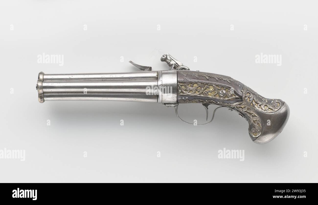 Four -walking flint turning bag gun, Cornelis Coster, c. 1660 flintlock ...