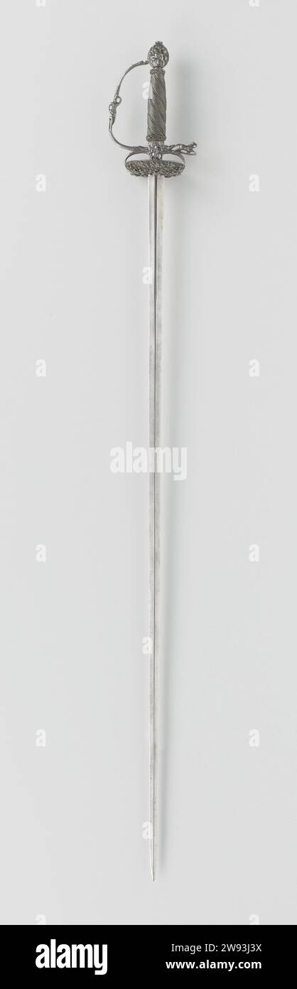 Sword with equestrian motifs, anonymous, 1655 - 1665 small-sword The ...