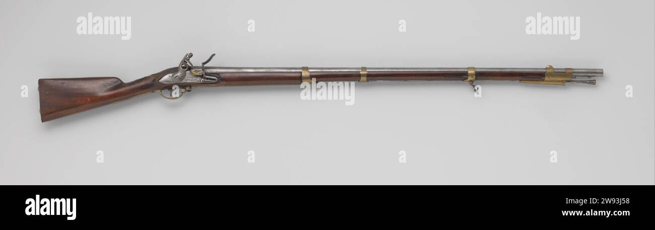 Flint rifle for State Army, Lambertus Michaelis Thone, c. 1795 - c ...