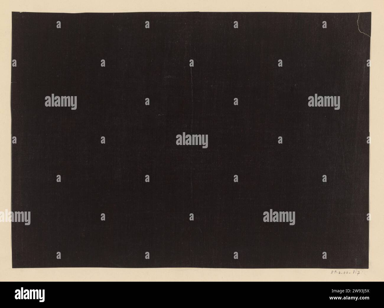 Plain black paper, anonymous, 1800 - 1900 decorated paper paper. paint ...