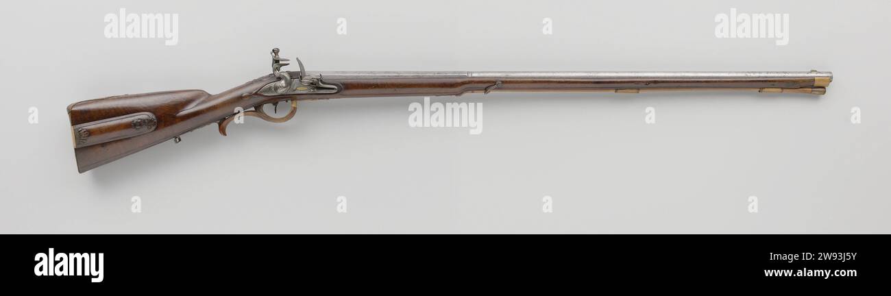 Flint hunt rifle, Johan George Ertel, 1770 - 1780 flintlock gun The ...