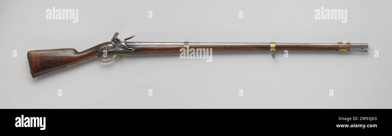 Military flint rifle for a regiment of the province of Holland of the ...