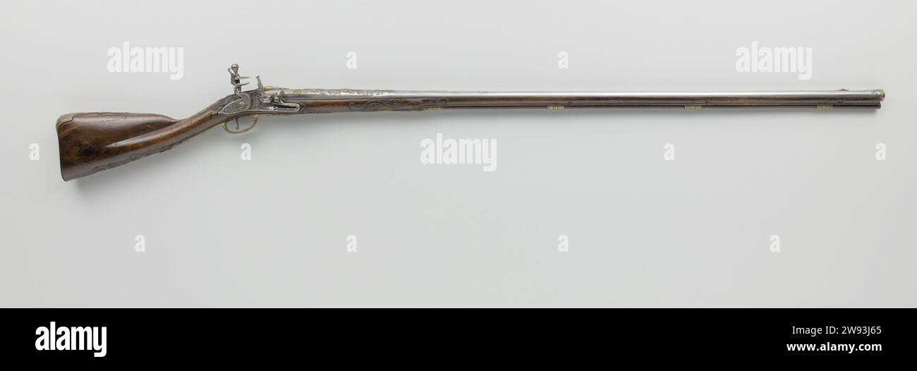 Flint hunt rifle, Gerrit Lasonder (III), c. 1720 flintlock gun ...