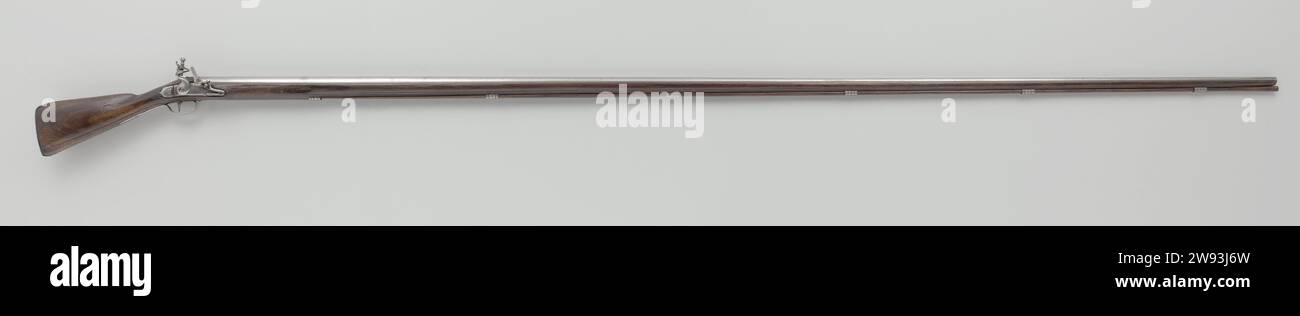 Swan Gun, Jan Knoop, 1700 - 1799 The tail of the lock plate acts as a ...