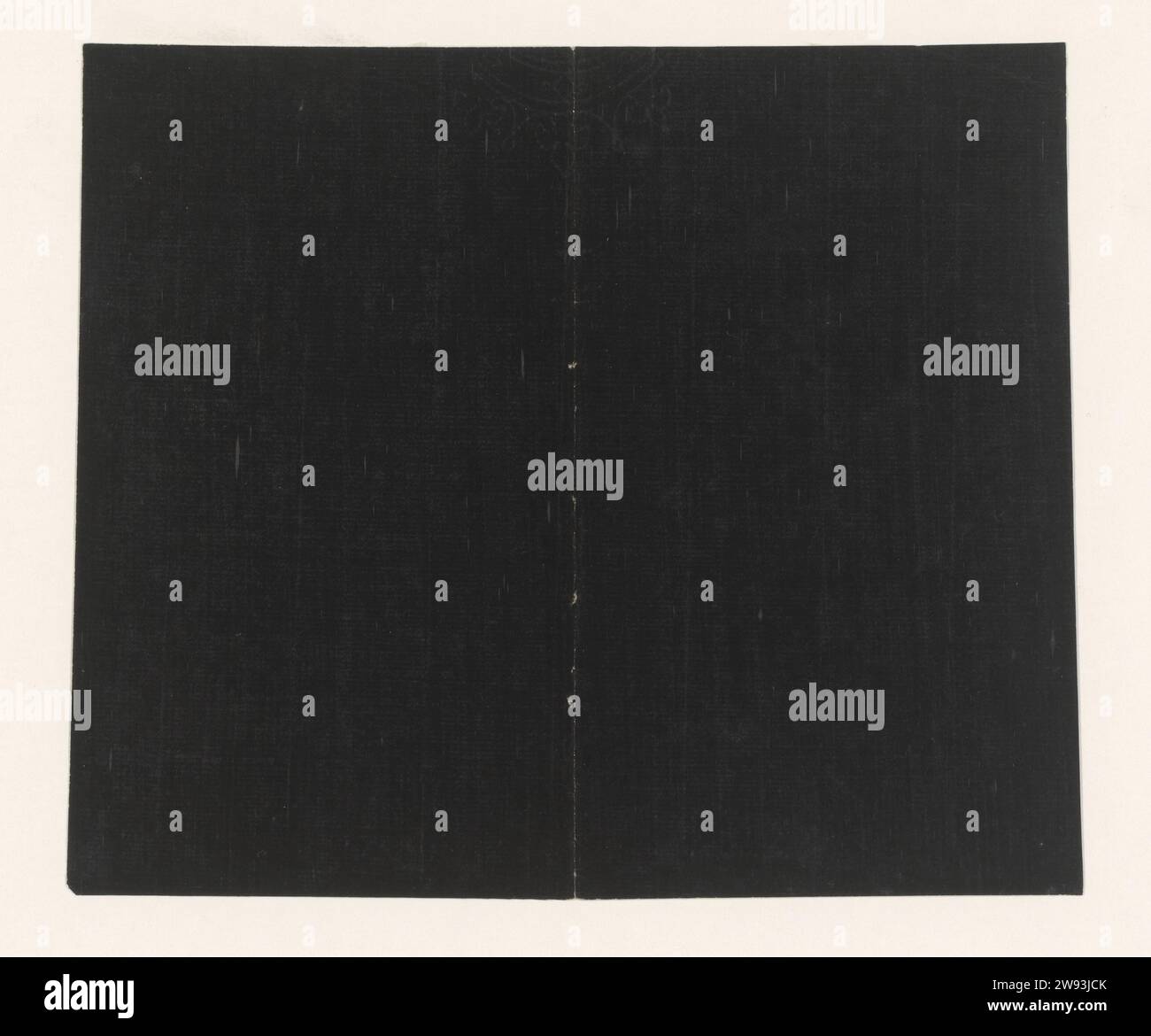 Plain black paper, anonymous, 1800 - 1900 decorated paper Plain black ...