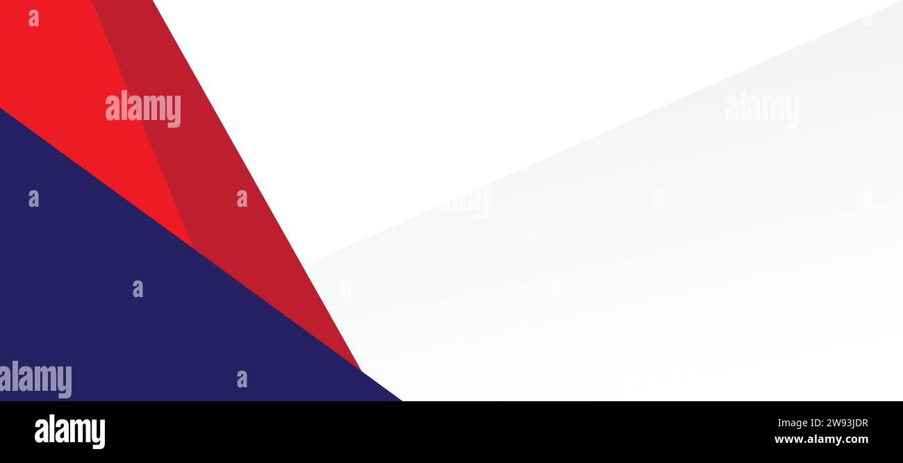 geometric red blue background vector illustration. Suit for banner ...