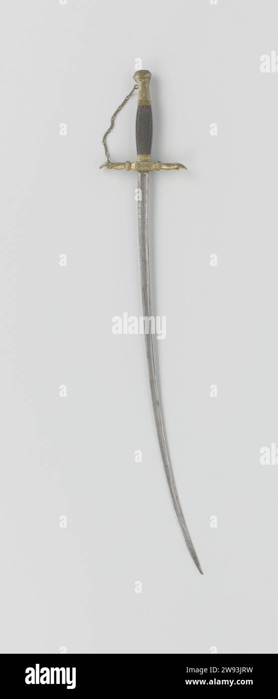 Ponjaard, parrot rod ending in hands, Jacobus Coenraads (senior), c ...