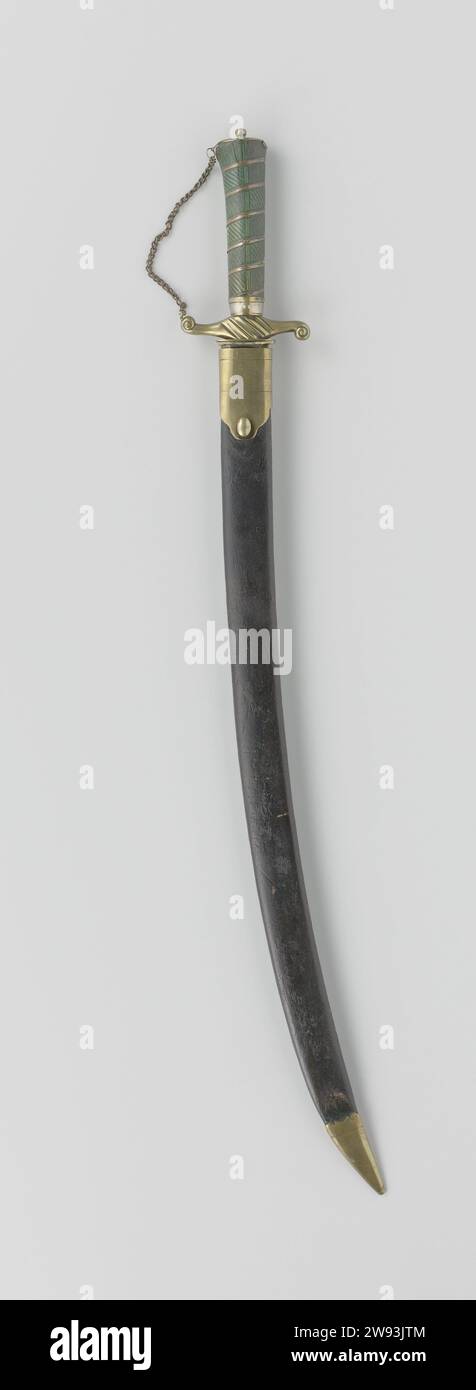 Hartvanger Met Schede, Abraham du Cellieé, After 1768 hunting hanger ...