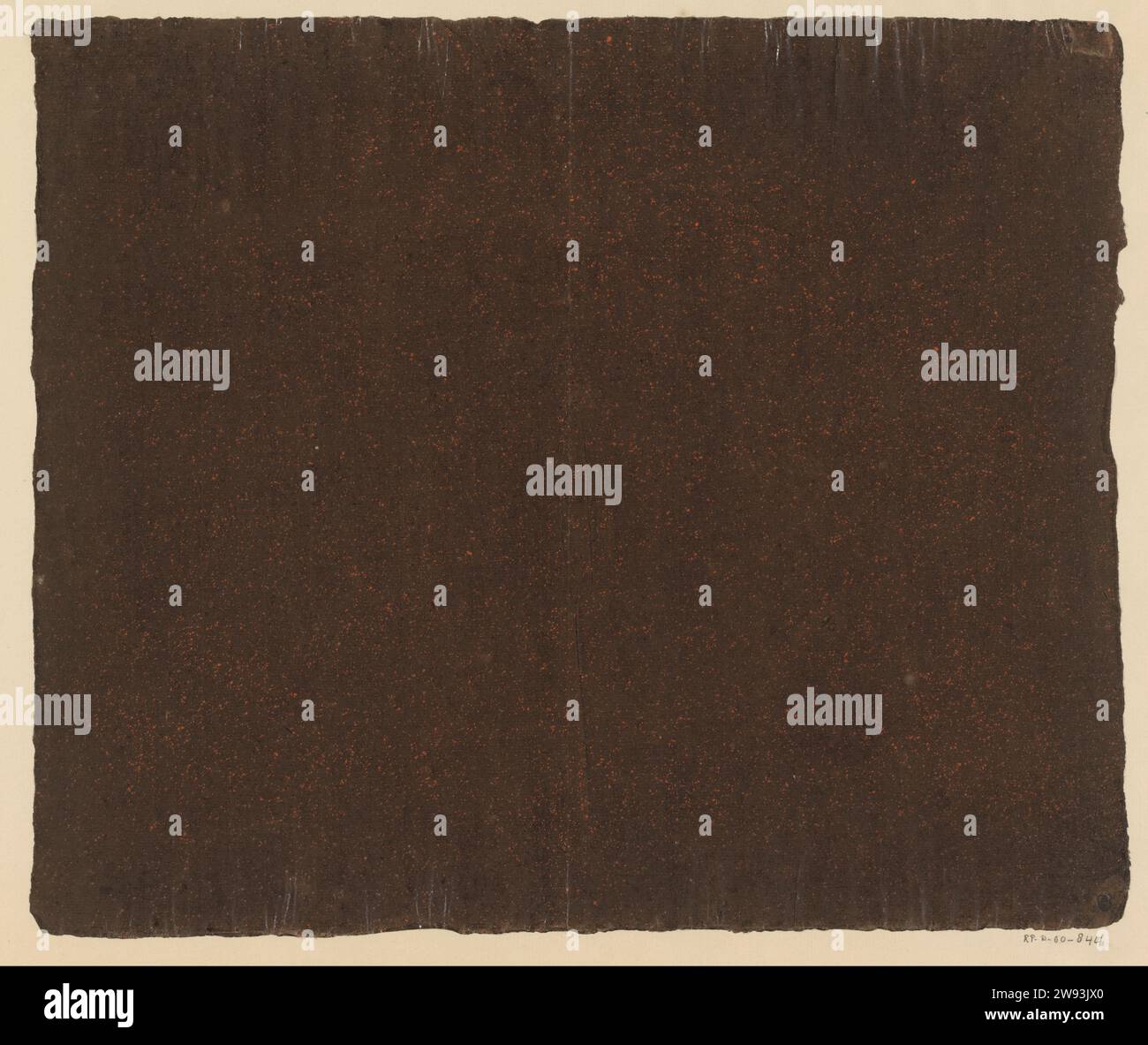 Orange Specked Brown Paper, Anonymous, 1750 - 1900 sprinkled paper ...