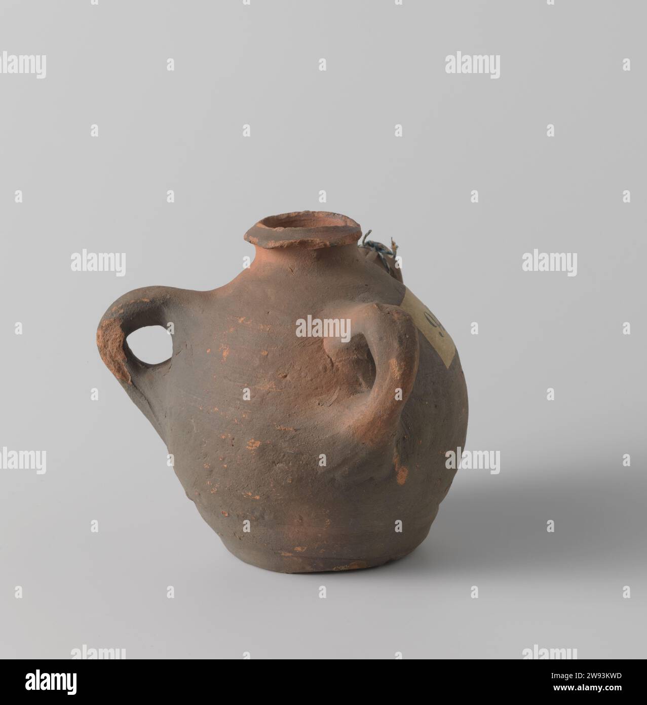 Fire Pot, 1550 - 1700 fire pot Fire or stink pot of earthenware with ...