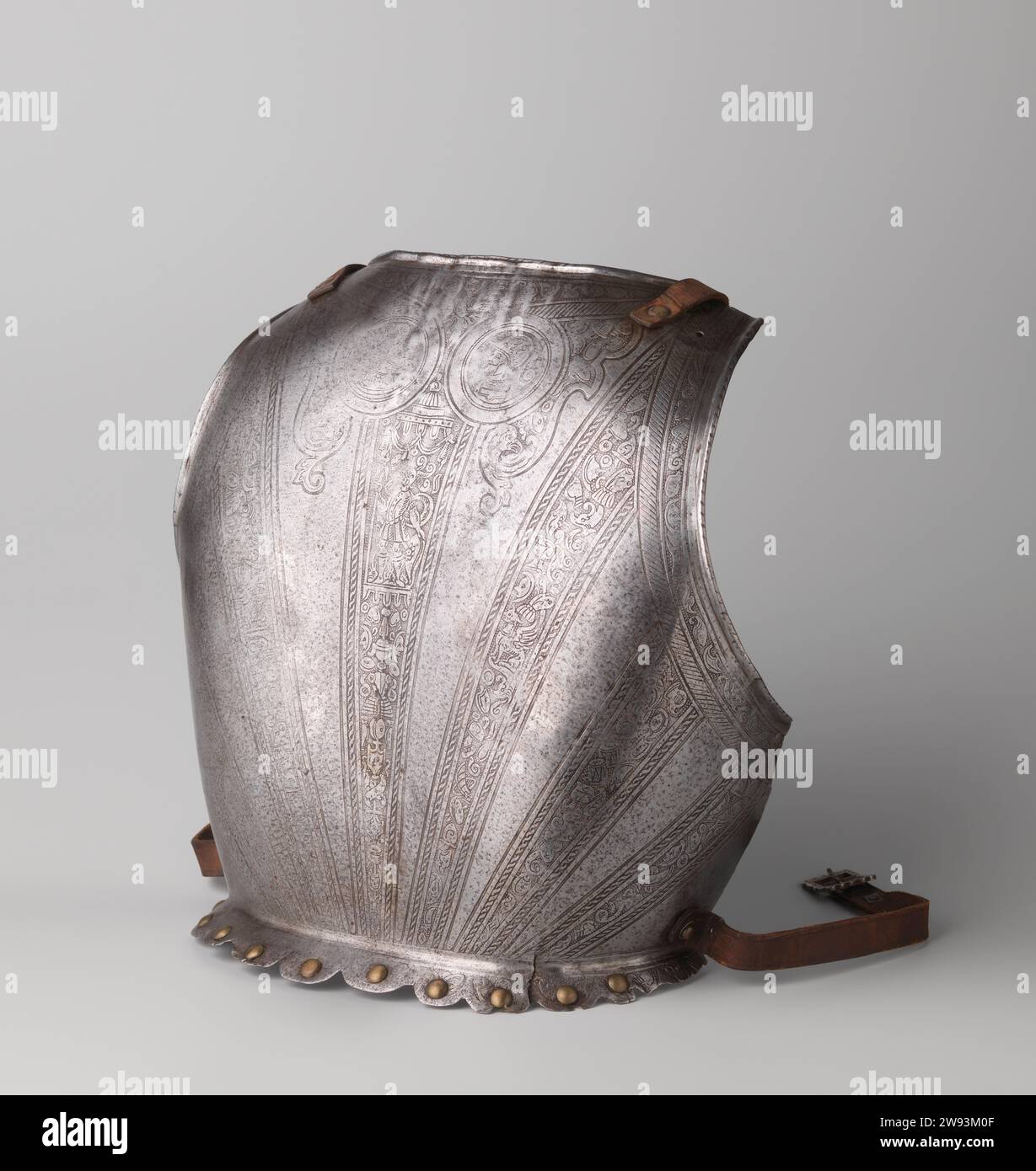 Back plate of a harness, c. 1525 - c. 1575 On the back plate there are ...