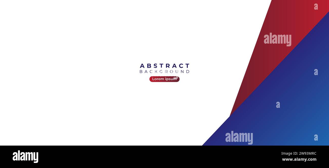 geometric red blue background vector illustration. Suit for banner ...
